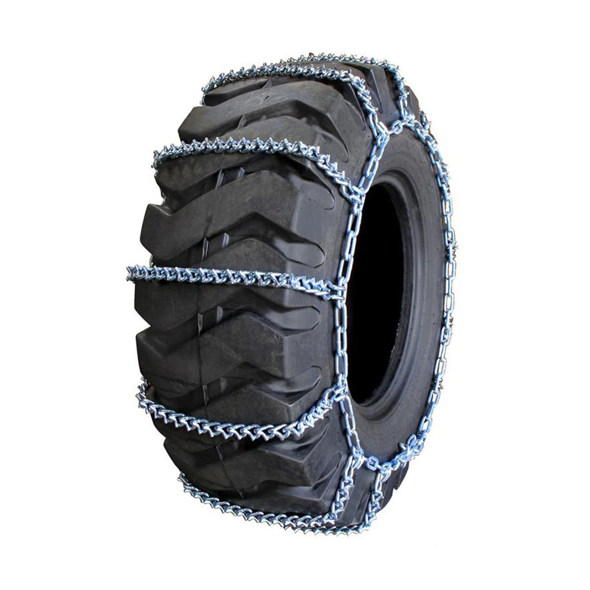 13.00-24 Quality Chain Loader-Grader V-Bar Round Twist 4 Links - 1 Pai ...