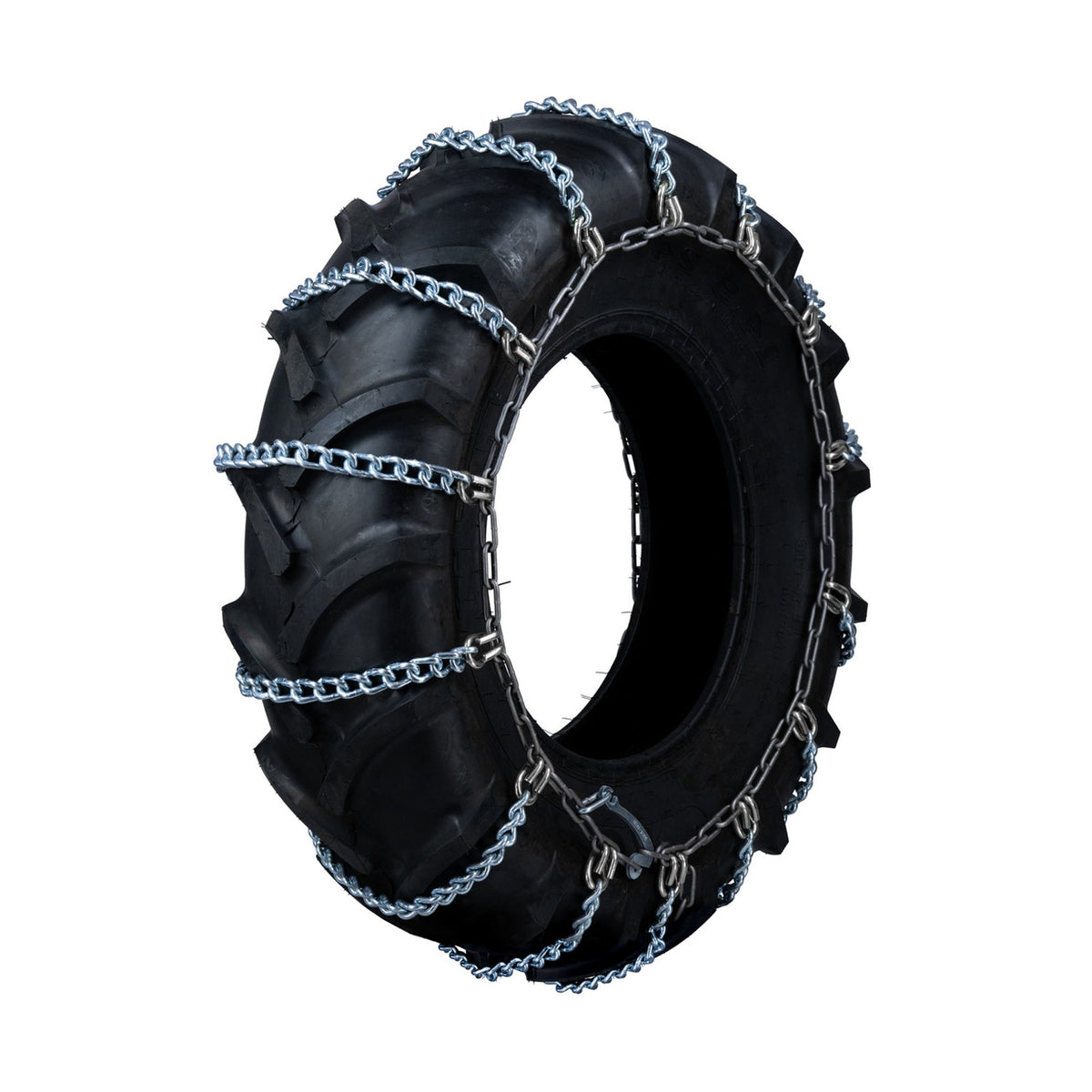 12.4-42 Fieldmaster Round Twist 4 Links Tractor Chains - 1 Pair – AZ ...